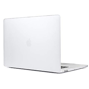Batianda Laptop Case for MacBook Pro 13 A2338 M1/M2 A2289 A2251 Model 2020 2022 Release, PC Hard Shell Case with Keyboard Cover & Screen Protector for Newest Mac Pro 13-inch Touch Bar, Matte Clear