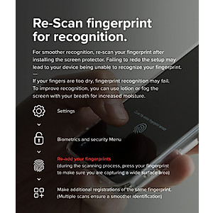 Ringke Privacy Dual Easy Wing [Anti-spy] Compatible with Samsung Galaxy S23 Ultra Privacy Screen Protector 5G, Self-Healing Properties Anti-Fingerprint Coating Film with Easy Application Kit