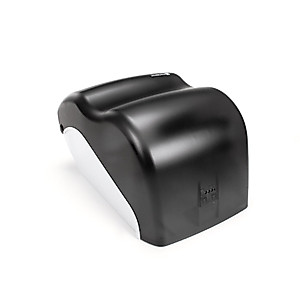 San Jamar Electronic Touchless Roll Towel Dispenser, 11 3/4 x 9 x 15 1/2, Black (T1300TBK),Black Pearl
