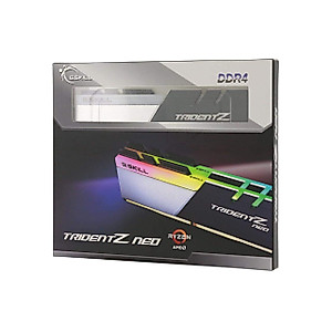 G.SKILL Trident Z Neo Series (Intel XMP) DDR4 RAM 16GB (2x8GB) 3600MT/s CL14-15-15-35 1.45V Desktop Computer Memory UDIMM (F4-3600C14D-16GTZNB)