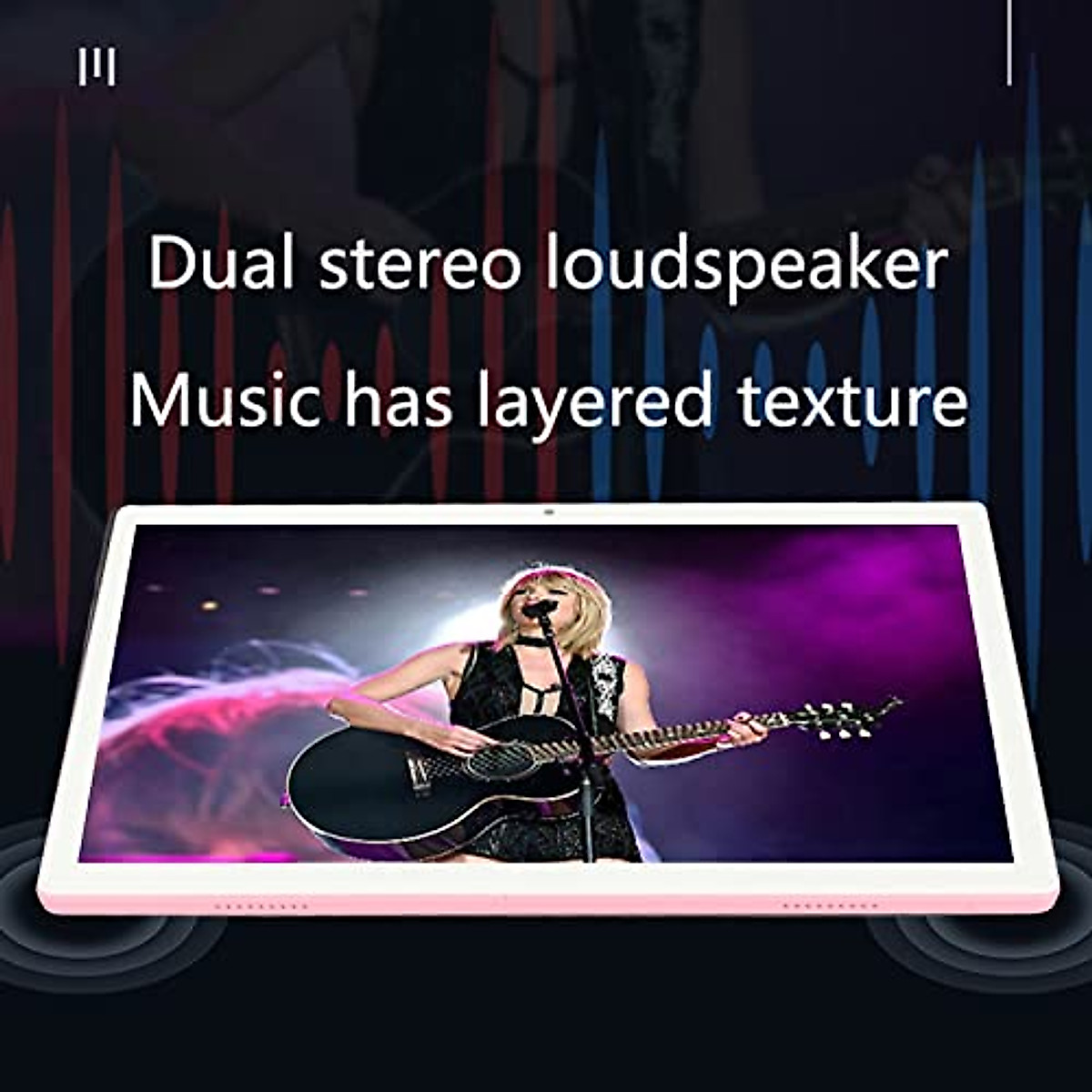 FOTABPYTI Office Tablet, Dual Camera 10.1 Inch 4G LTE Gaming Tablet for Work (US Plug)