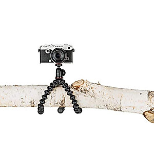 Joby JB01503 GorillaPod 1K Kit. Compact Tripod 1K Stand and Ballhead 1K for Compact Mirrorless Cameras or Devices up to 1k (2.2lbs). Black/Charcoal.