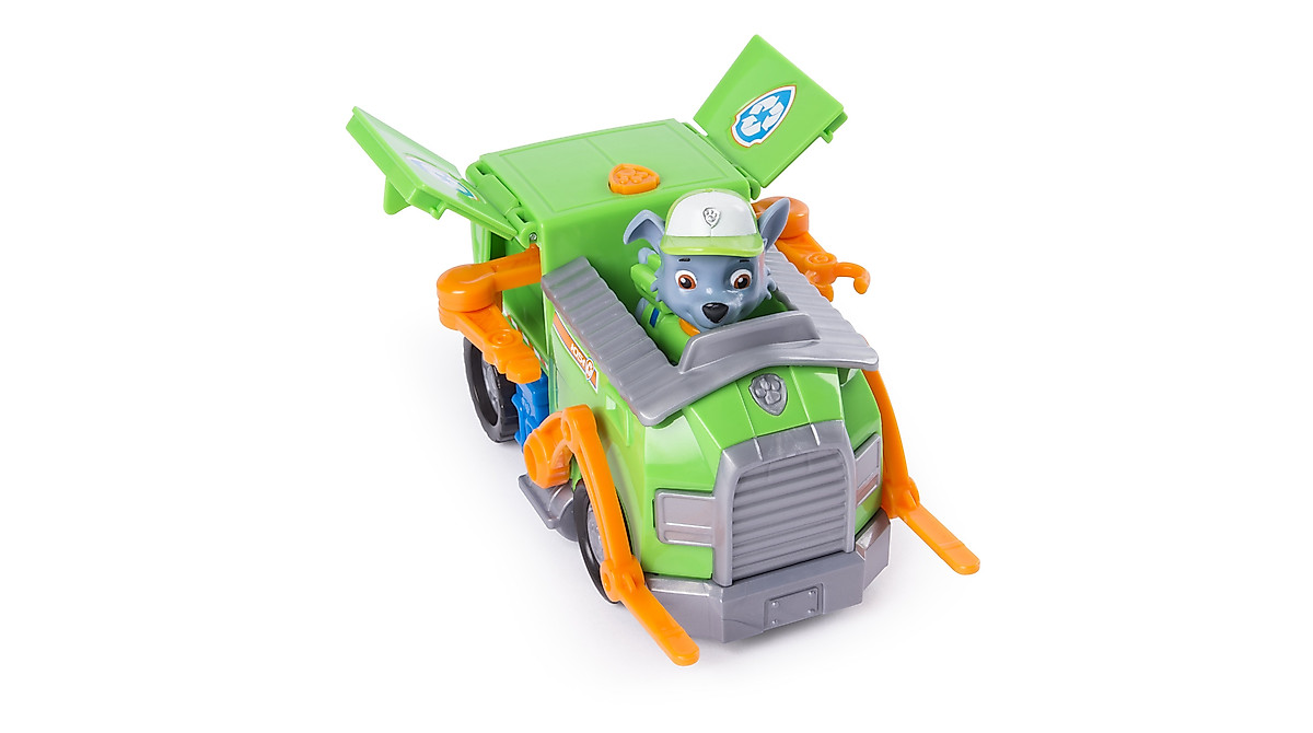Paw Patrol Rocky's Transforming Recycle Truck Toy for Kids 3+