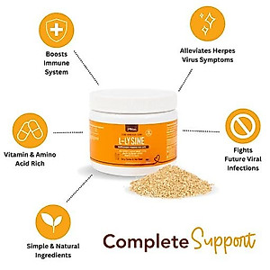 iHeartCats L-Lysine for Cats - Immune & Respiratory Supplement for Cats - Cat Sneezing & Runny Nose Relief - L-Lysine Powder with Cat Nip - Chicken & Salmon Flavor