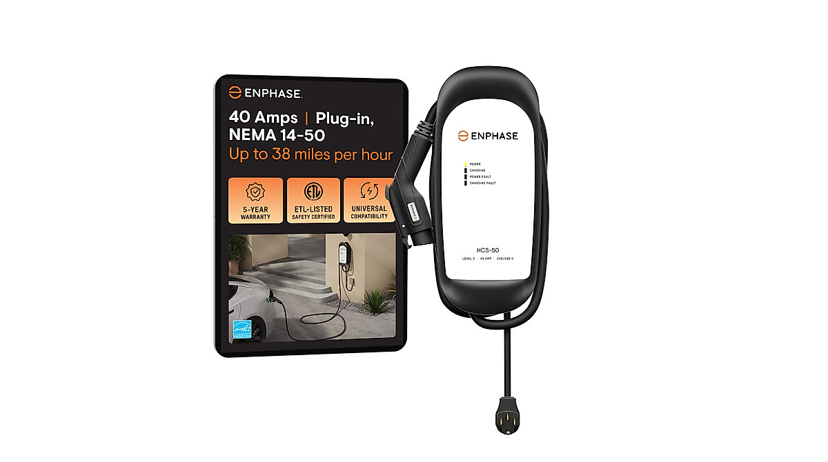 40 Amp Enphase HCS-50 EV Charger - Fast & Reliable