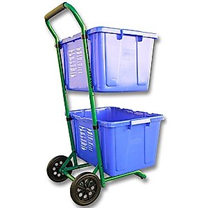 Recycle Cart for Recycle Bins Robust Recycle Cart for Simple Recycle Bin Moving | Recycle Caddy (Single Pack)