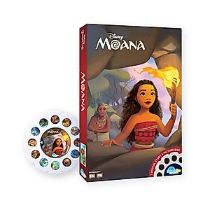 Moonlite Storytime Moana Storybook Reel, A Magical Way to Read Together, Digital Story for Projector, Fun Sound Effects, Learning Gifts for Kids Ages 1 Year and Up