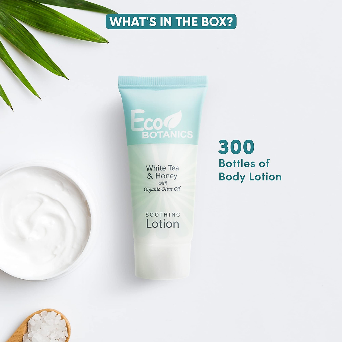 Eco Botanics Amenities Travel-Size Hotel Lotion, 0.85 oz. (Case of 300)