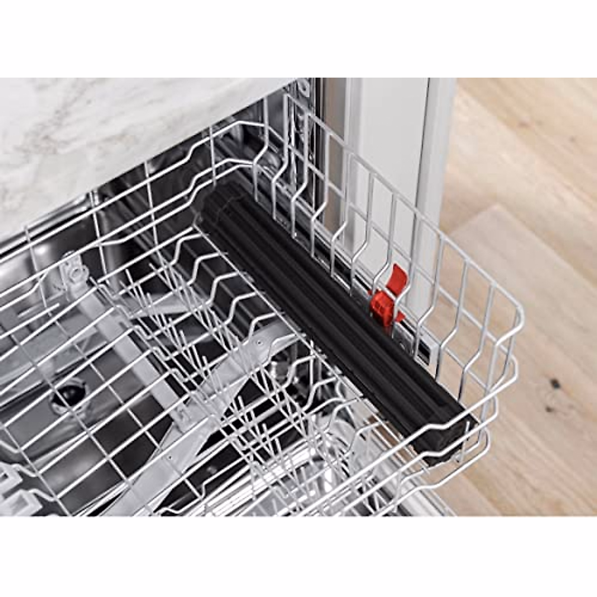 Kraus KRM-10NB Kore Multipurpose Over-Sink Roll-Up Dish Drying Rack, 21 Inch-Regular, (Night Black) 20.5inch L x 12.75inch W