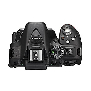 Nikon D5300 24.2 MP CMOS Digital SLR Camera with Built-in Wi-Fi and GPS Body Only (Black) - International Version (No Warranty)