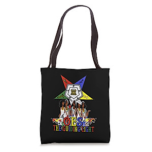 Order Of The Eastern Star OES Ring Diva The Guiding Light Tote Bag