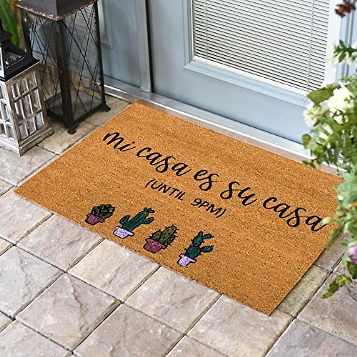 Indoor Mat All-Season Heavy Duty Durable Door Mat with Sayings Doormats Front Door Home Entrance Porch Mat Home Décor for Indoor, Outdoor, Entry, Patio 16" x24"