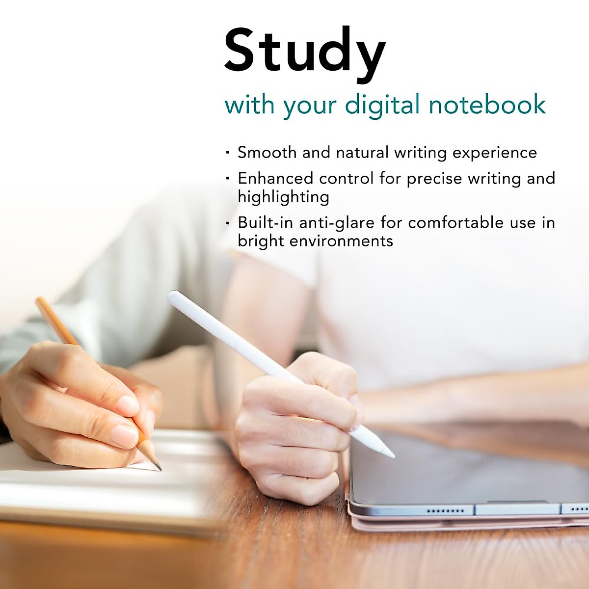 BELLEMOND | Kent Paper Screen Protector for iPad 11” (A16, 2025) & 10.9” (10th Gen, 2022) | Smooth Surface PET Film for Sketching & Note-Taking | Made in Japan | 2 Set