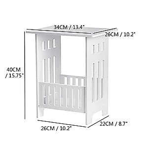 COTCLO Locker Bedside Table Table Home Furniture Storage Night Table Chest Drawers Modern Coffee Book Table for Living Room Bedroom