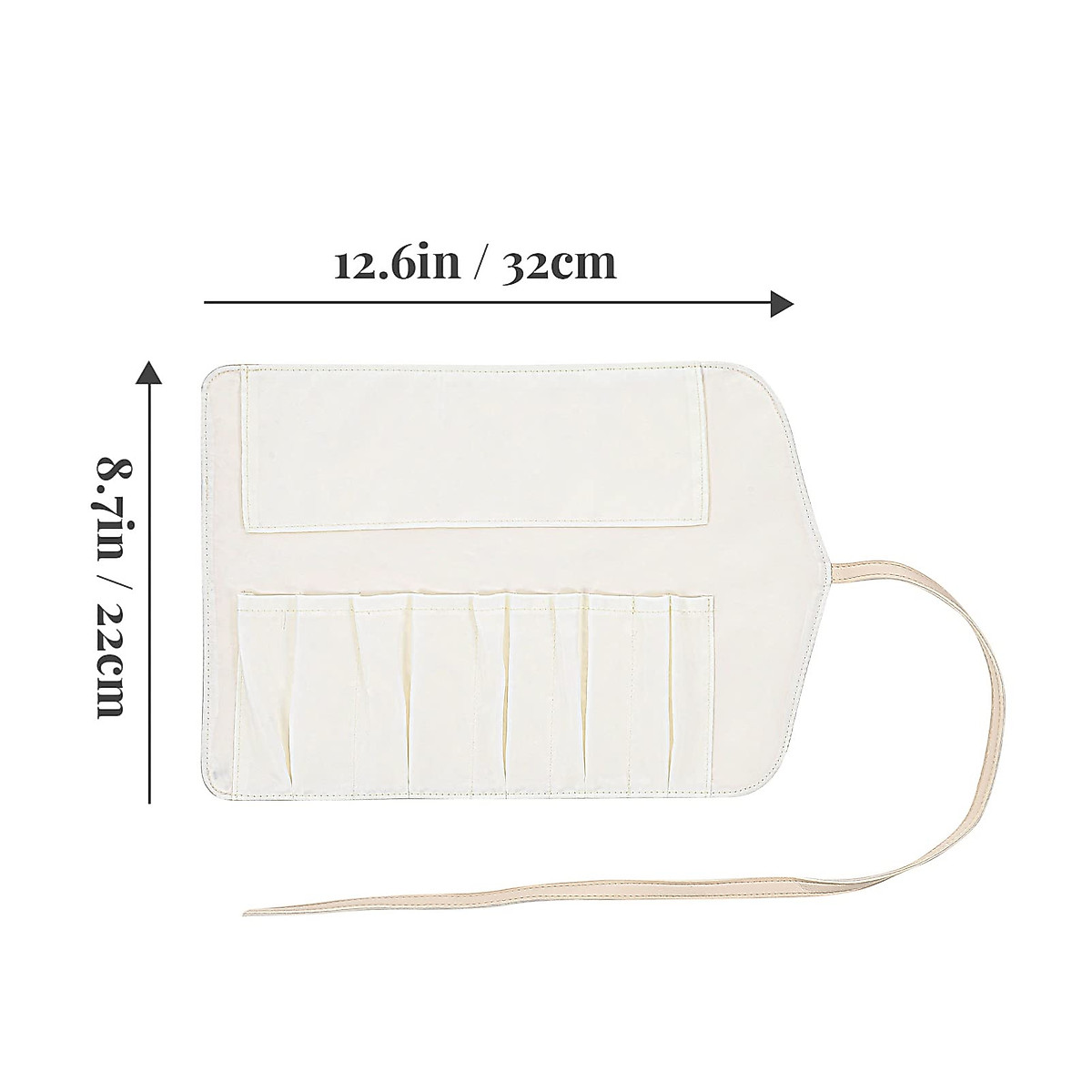 Zerodeko Reusable Straws Cutlery Roll Up Cutlery Pouch Cloth Cutlery Holder Home Kitchen Cooking Tools And Utensils Wrap Bag Wallet Multi- Brush Roll Bag Clear Silverware Organizer Silicone Straws