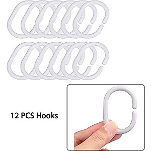 Traditional African American Woman Character Shower Curtain Sets, 4PCS Set for Bathroom Decor-1 HD Pattern Printing Shower Curtain & 3 Non-Slip Toilet Rugs and Lid Cover (Red)