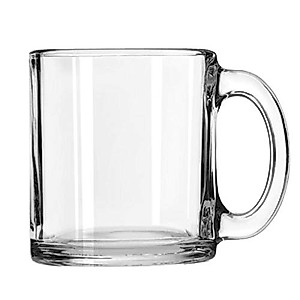 Libbey Robusta Glass Mugs, Set of 12