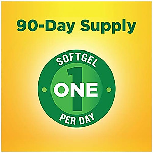 Vitamin B12 1000 mcg Softgels, 90 Count for Metabolic Health