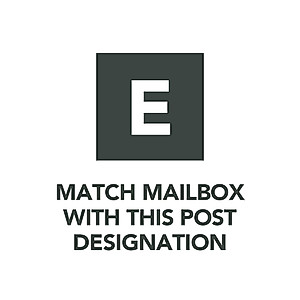 Gibraltar Mailboxes Patriot Large Capacity Rust-Proof Plastic Black, Post-Mount Mailbox, GMB515B01