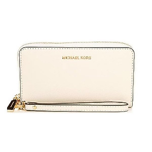 Michael Kors Women's Jet Set Wallet (Light Cream)