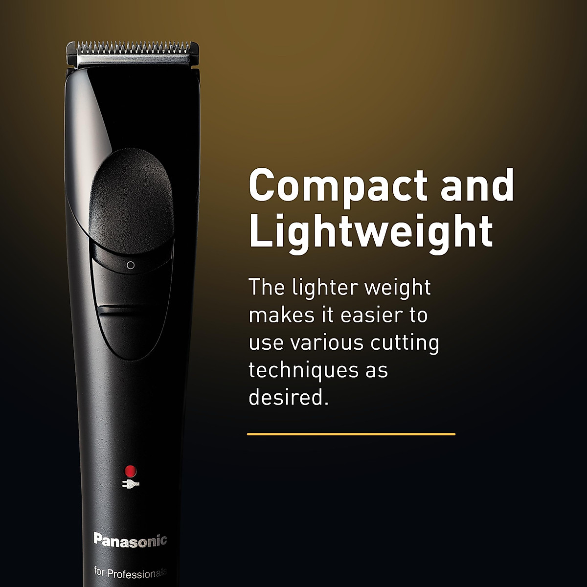 Panasonic ER-GP21 Professional Cordless Hair Clipper for Finishing and Detailed Trimming