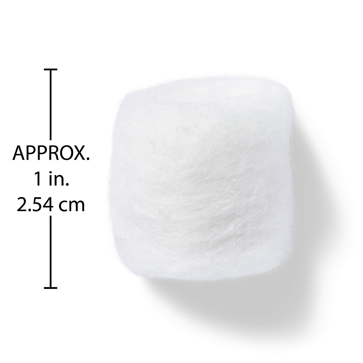 Simply Soft Premium Cotton Balls (600 Count), 100% Pure Cotton, Large Cotton Balls for Face and Nail Polish Remover