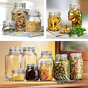 Bormioli Rocco Fido Glass Canning Jar Italian - 4 Liter, SYNCHKG014693