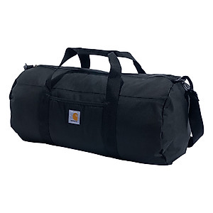 Carhartt Trade Series 2-in-1 Packable Duffel with Utility Pouch, Black, Medium (21.5-Inch)