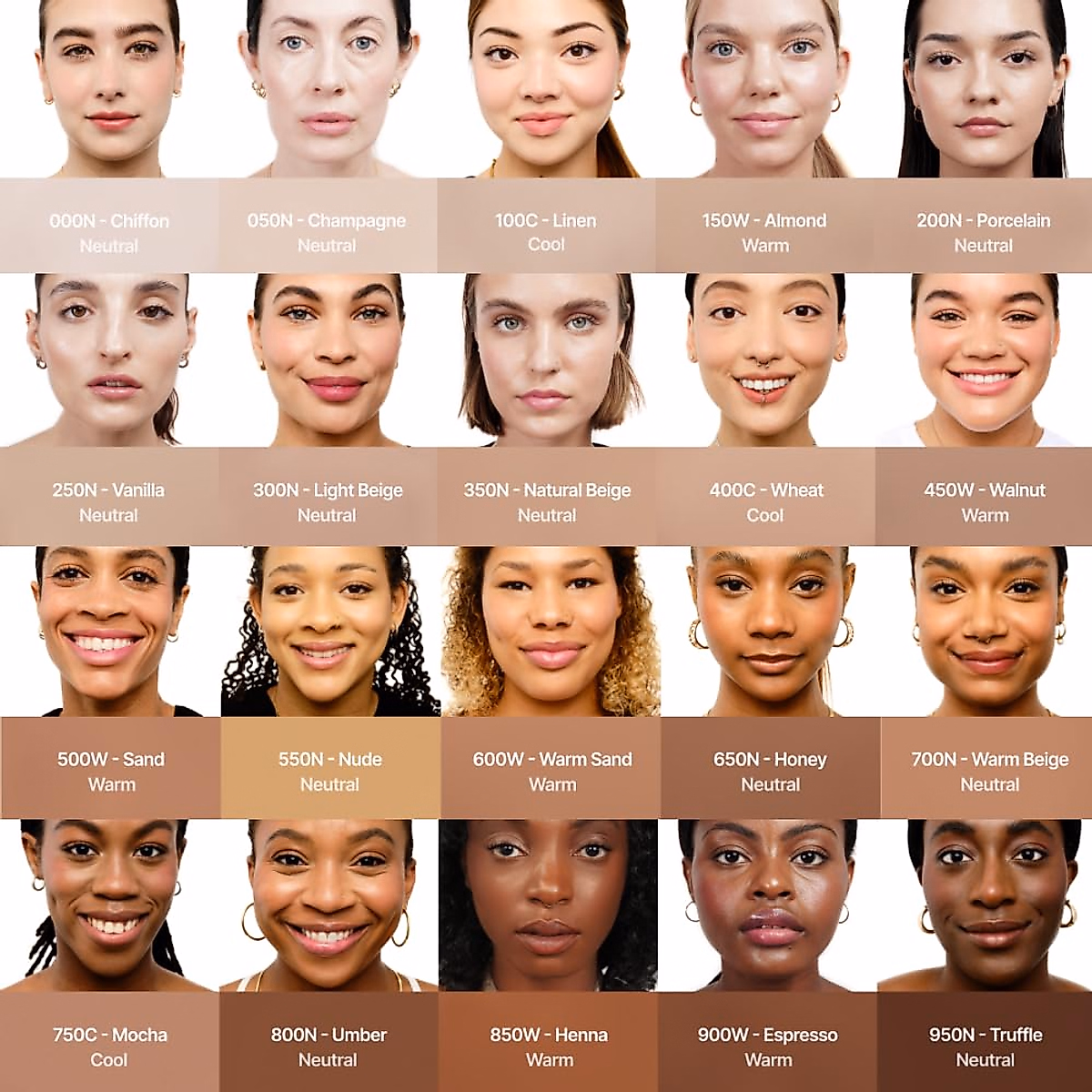 HIDE Liquid Concealer, Medium to Full Coverage Concealer for Blemishes, Under Eye Dark Circles & Scars, Oil Free Concealer, Chiffon (See Shade Finder), 0.5 fl oz