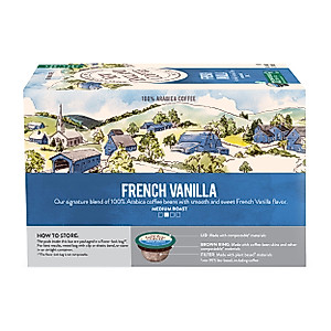 New England Coffee French Vanilla Medium Roast Single Serve Pods, 12ct Box (Pack of 1)