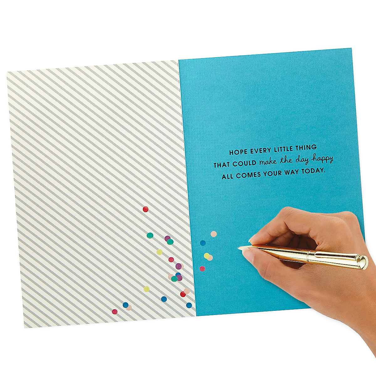 Hallmark Birthday Card (Envelope with Confetti)