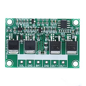 Hyuduo Solar Lamp Controller,10A 3.7V/7.4V/11.1V Solar Light Circuit Board Warning Flashing Adjustable Solar Lamp Controller Module Accessories 3.2V-18V,for Home Courtyard Garage Fence Deck,LED chip