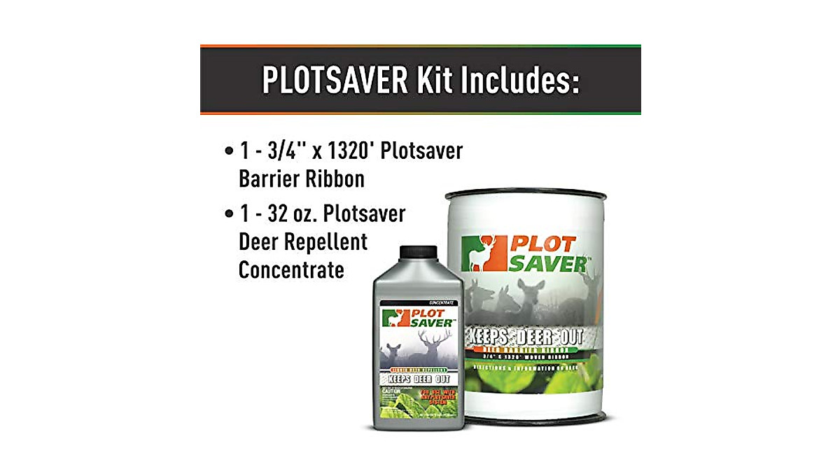 PLOTSAVER Deer Protection System - Natural, Cost-Effective Barrier
