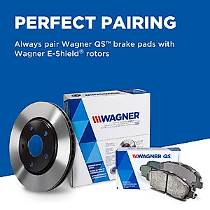 Wagner QuickStop ZD833 Front Disc Brake Pad Set for 2003 Ford Ranger