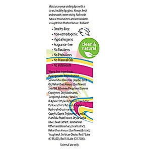 Frilliance Moisturizing Natural Cherry Glaze Lip Gloss for Teens, Cruelty Free Hypoallergenic All Skin Types, 8 ml / .28 fl oz…