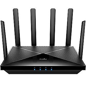 Cudy New 4G LTE Cat 6 WiFi Router, Qualcomm Chipset, LTE Modem Router, Dual SIM 4G Cellular Router, AC1200 Dual Band WiFi, 4 Gigabit Ports, OpenVPN, WireGuard, Band Lock, TTL, at Command