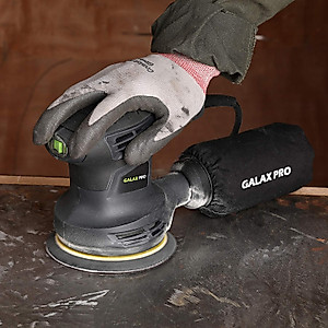 GALAX PRO 280W 13000OPM Max 6 Variable Speeds Orbital Sander with 15Pcs Sanding Discs, 5” electric Sander with Dust Collector for Sanding and Polishing