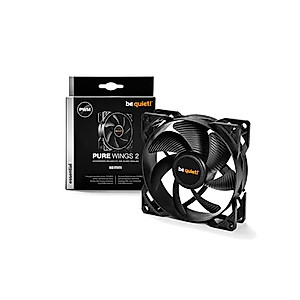 be quiet! Pure Wings 2 92mm PWM Premium Low Noise Cooling Fan | Black | BL038
