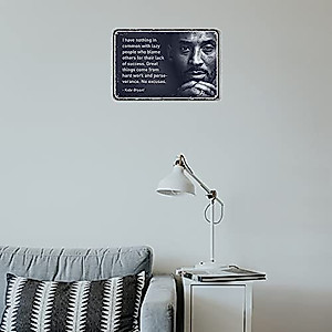 Mamba Mentality Poster Motivational Quotes Wall Art Decor Boys Room Decor Office Motivational Basketball Sports Posters Gym Sign Locker Room Decor Great Things Come From Hard Work Metal Signs Home Bathroom Wall Decorations 8 X 12 Inch
