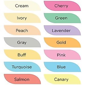 Amazing Essentials American Eagle PASTEL Colored Copy Paper, 20LB 8.5 X 11, 500 Sheets Per Ream (BUFF)