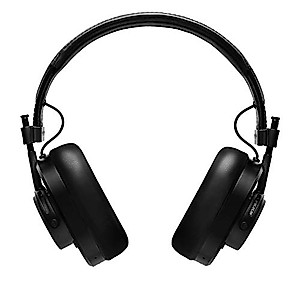 MASTER & DYNAMIC MH40 Wireless Over-Ear Headphones - Noise Isolating with Mic - Professional Studio Headphones with Bluetooth Capability, Black