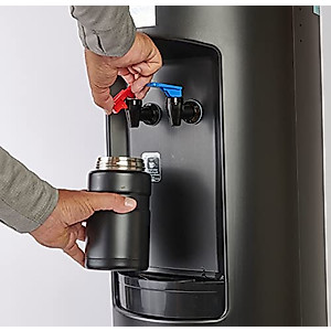 Aquverse Commercial Grade Top-Loading Hot & Cold Water Cooler Dispenser, Black | NSF and UL/Energy Star Certified (A3000-K)
