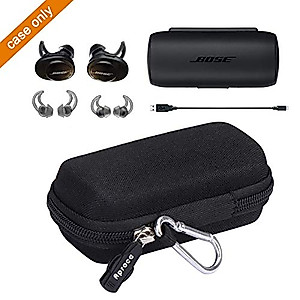 Aproca Hard Storage Travel Case Bag Fit for Bose SoundSport Free Truly Wireless Sport Headphones (Black)