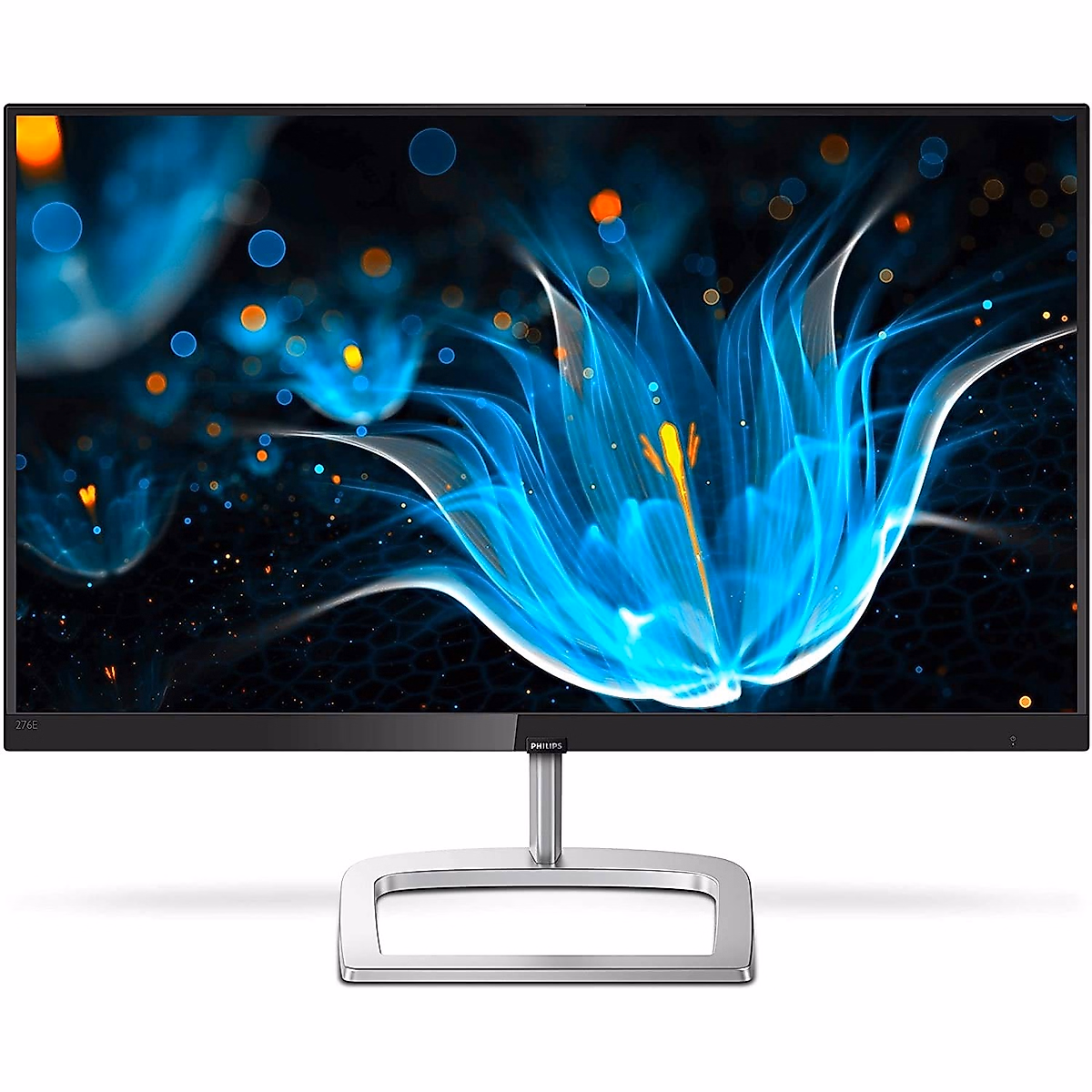 Philips E- line 276E9QDSB, 27-inch IPS LED FHD Free Sync LCD Monitor w/Ultra Wide-Color (1920x1080) - Glossy Black/Glossy Silver (Renewed)