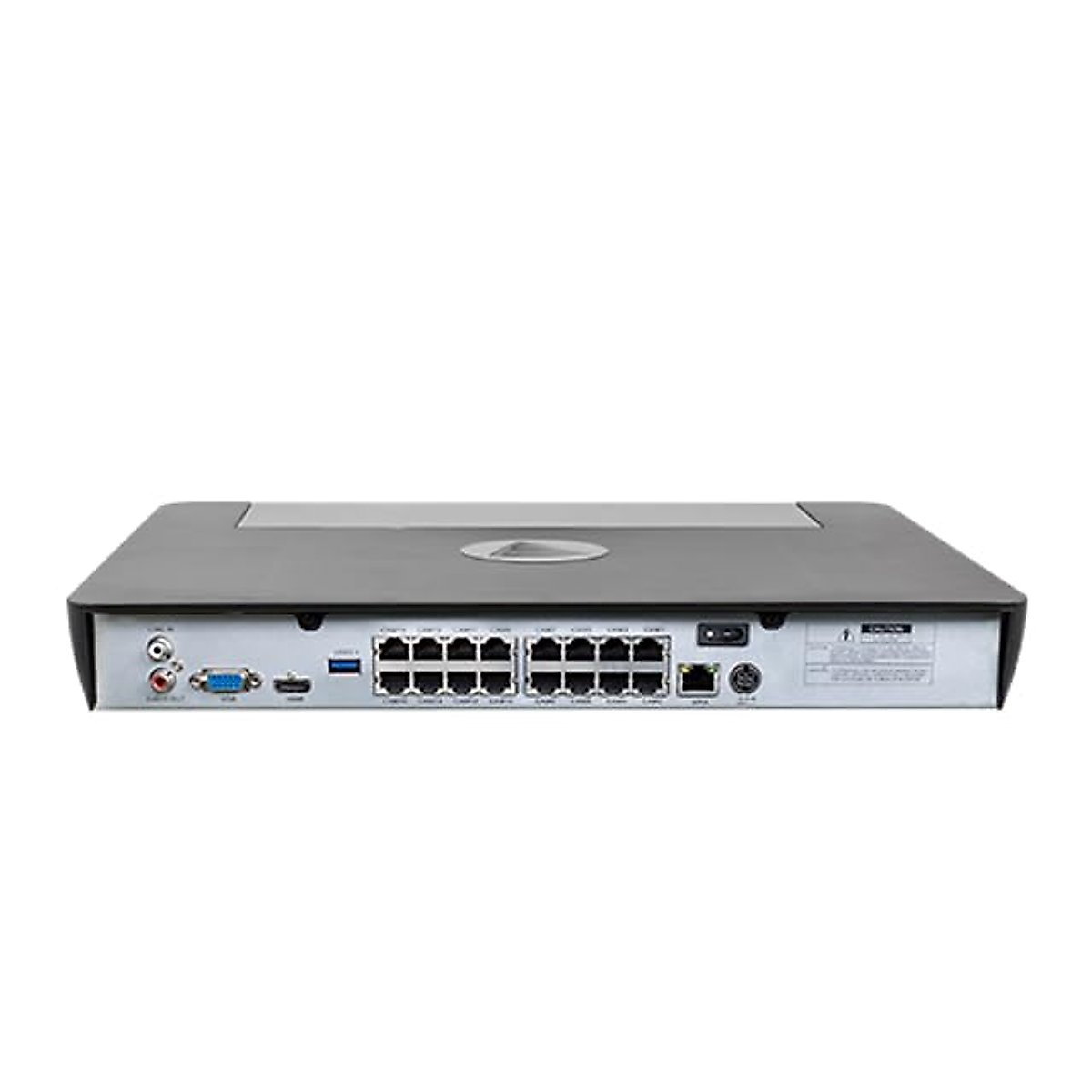 Swann 4K 16Channel Security Camera System NVR Recorder: nvr-8580 Security PoE NVR Box with 2TB HDD,24/7 Continuous Recording,Work with Swann IP 12MP/4K/5MP/4MP HD Cameras, SRNVR-168580H