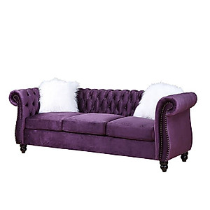 Acme Furniture Upholstered Sofas, Purple