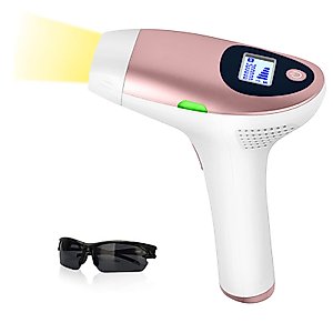 IPL Laser Hair Removal Device for Women and Men Permanent Flawless Hair Remover at-Home for Facial Legs Arms Back Armpits Bikini Line