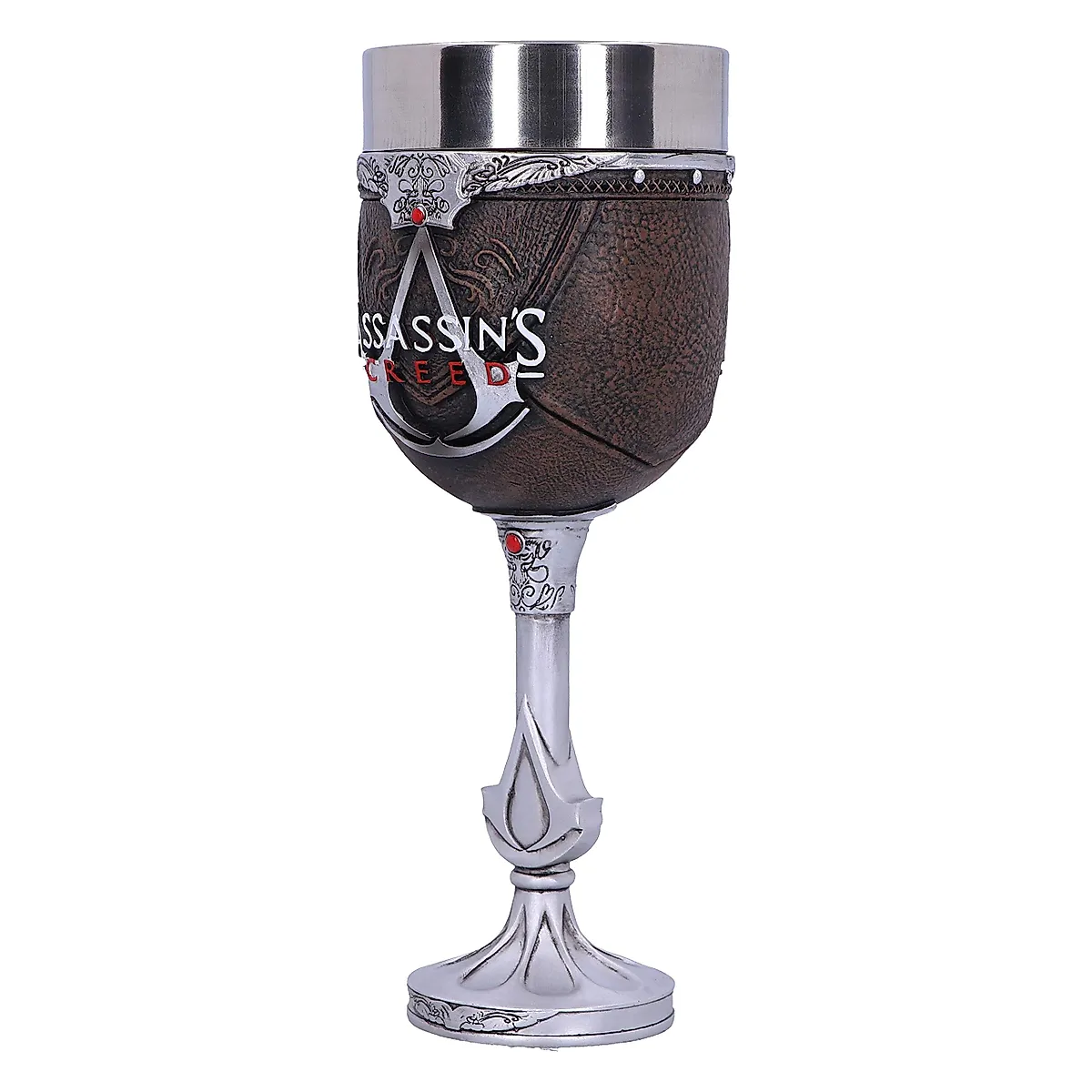 Nemesis Now Officially Licensed Assassins Creed Brown Hidden Blade Game Goblet, Resin, 1 Count (Pack of 1)
