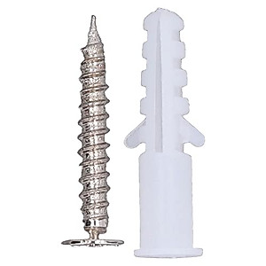 Stainless Steel Standoff Screws, 1x1in Polished Stable Non  Deform Smooth Trimming Advertising Nails Hardware for Displaying