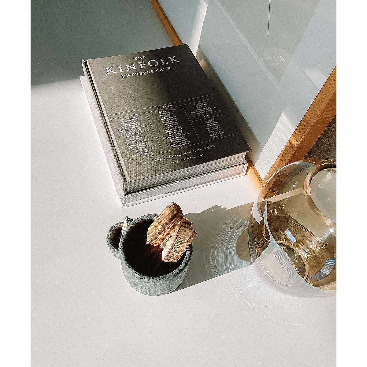 Bursera Vulcan Ceramic Bowl, Tree Planted with Every Order, Smudging Burn Bowl for Sage, Palo Santo Wood, Form for Candles, Candle Container, Smudge, Decorative Incense Burner